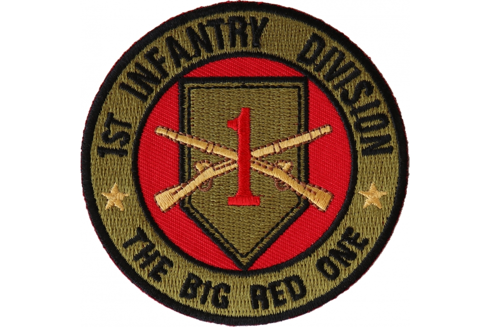 1st Infantry Division Patch The Big Red One by Ivamis Patches
