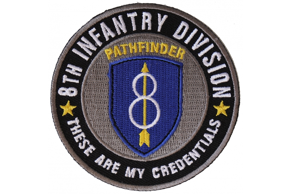 8th Infantry Division Pathfinder Patch by Ivamis Patches