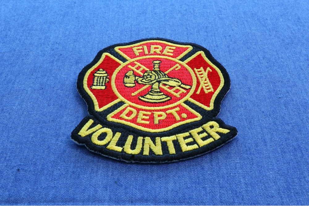 Volunteer Fire Dept Patch by Ivamis Patches
