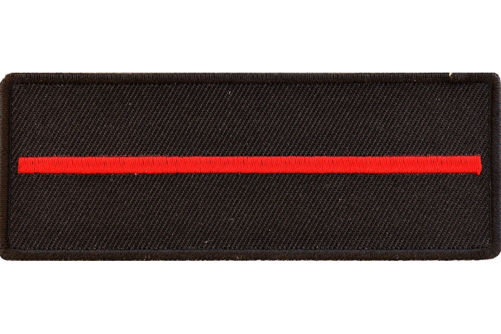 Thin Red Line Patch For Firefighters | Embroidered Patches by Ivamis ...