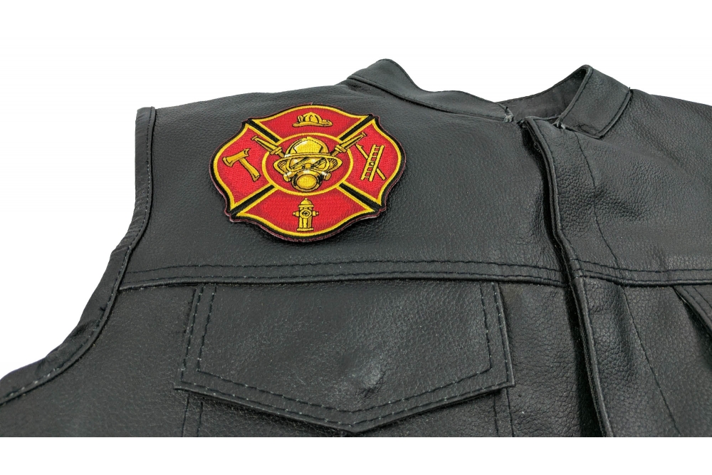 Fire Fighter Patch for Sewing or Ironing on to Jackets by Ivamis Patches