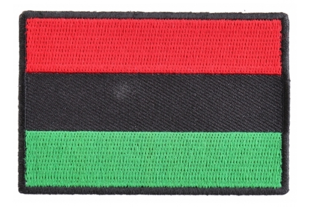 Africa Flag Embroidered Iron On Patch | Embroidered Patches by Ivamis ...
