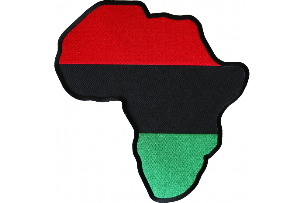 Africa Patch, Large Back Patches for Vests by Ivamis Patches
