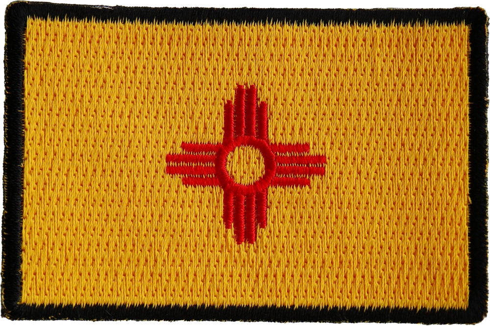 New Mexico State Flag Path by Ivamis Patches