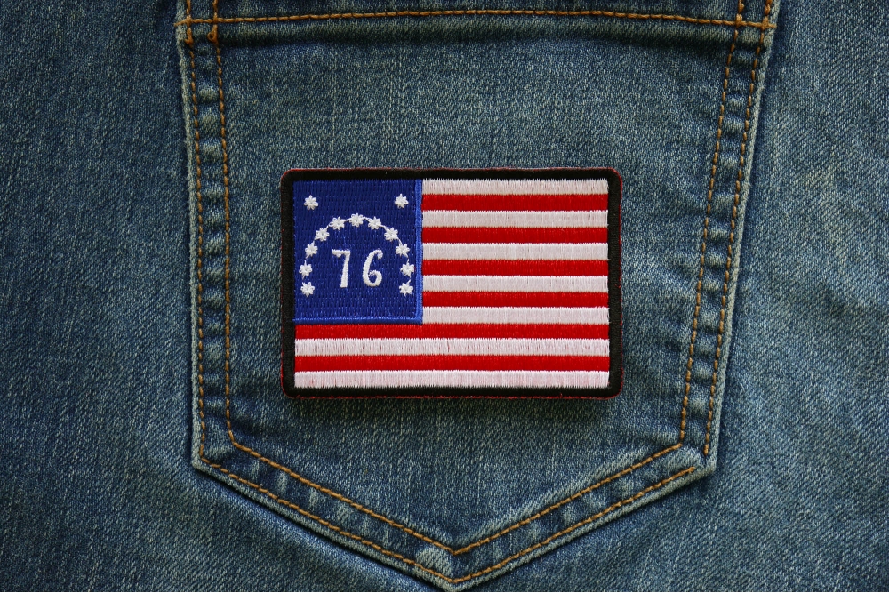 Bennington 76 Flag Patch by Ivamis Patches