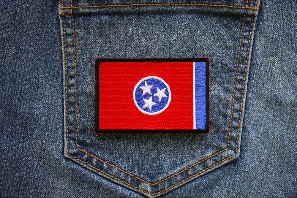 Tennessee State Flag Patch by Ivamis Patches