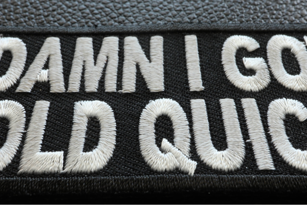 Damn I Got Old Quick Funny Patch | US Military Veteran Patches by ...