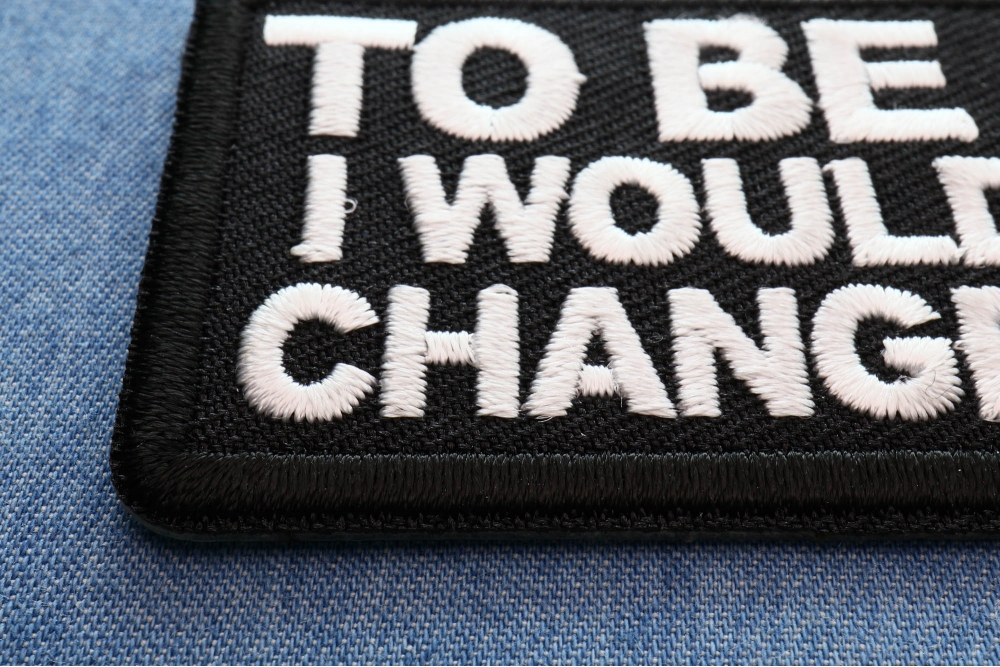 To Be Frank I would have to change my name Patch, Funny Saying Patches ...