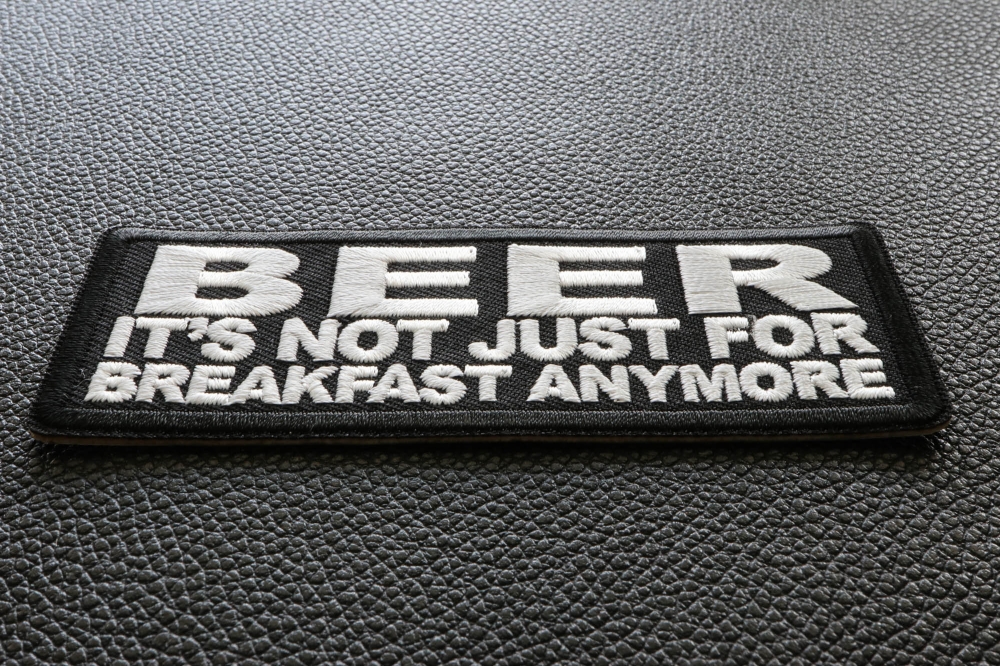 Beer It's Not Just for Breakfast Anymore Patch by Ivamis Patches