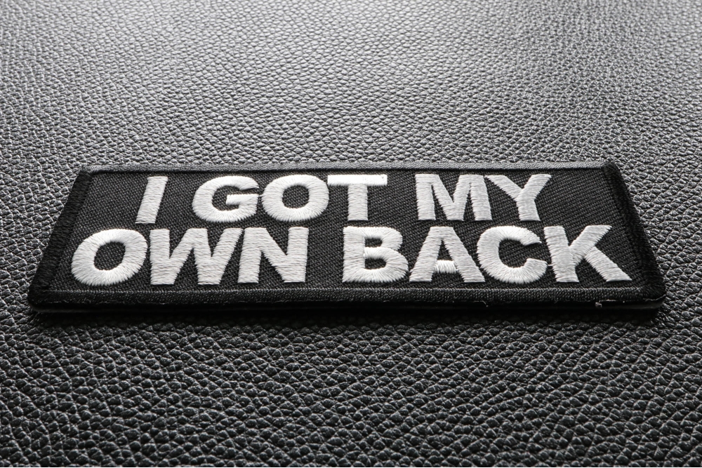 I Got My Own Back Patch by Ivamis Patches