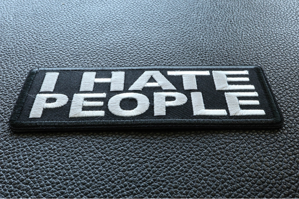 I Hate People Patch by Ivamis Patches