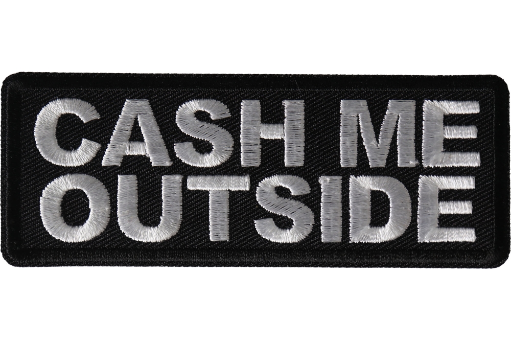 Cash Me Outside Patch by Ivamis Patches