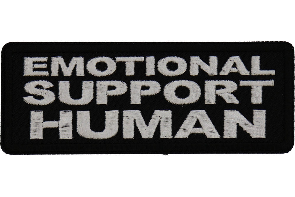 Emotional Support Human Patch by Ivamis Patches