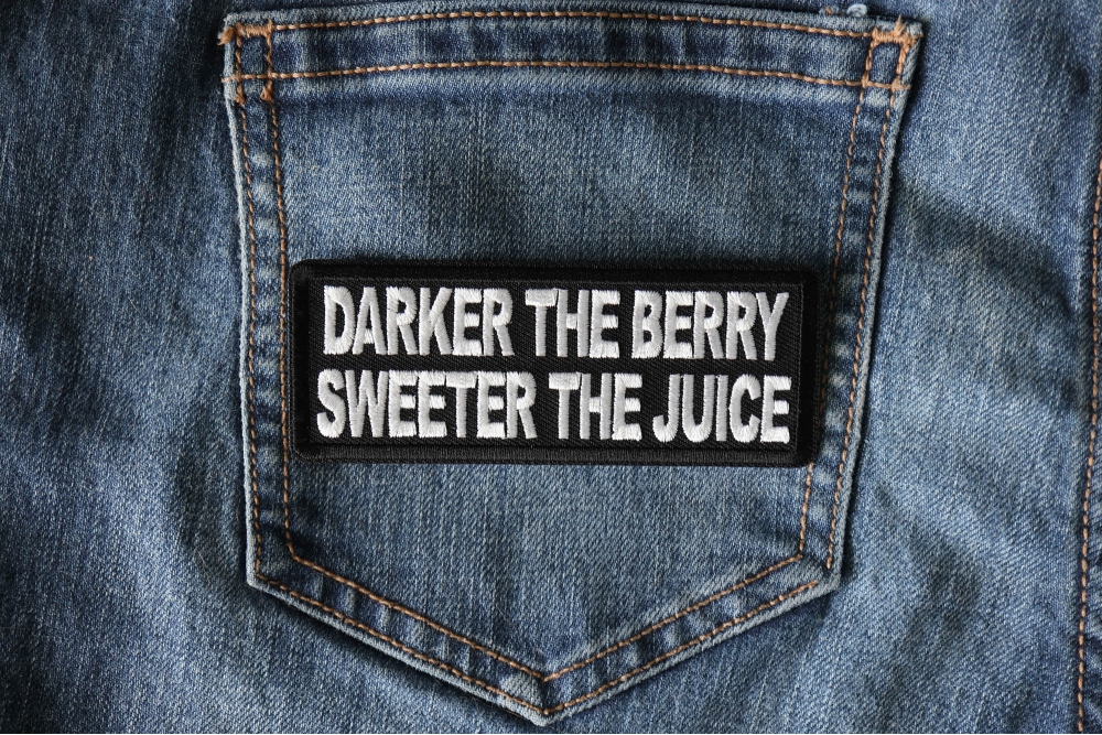 Darker the Berry Sweeter The Juice Patch by Ivamis Patches