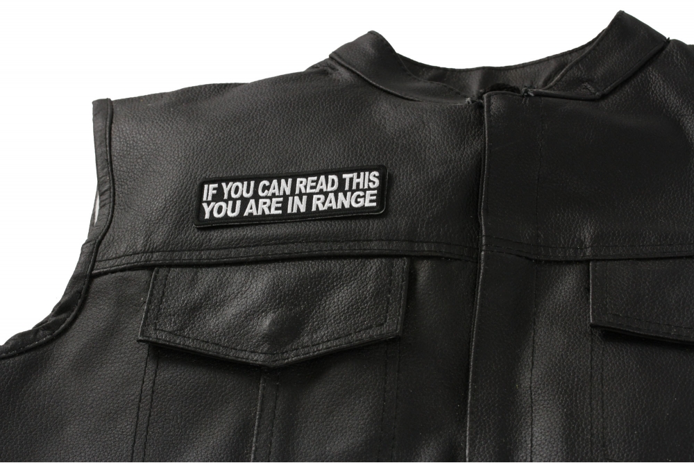 If You Can Read This You Are In Range Patch, Military Saying Patches by ...