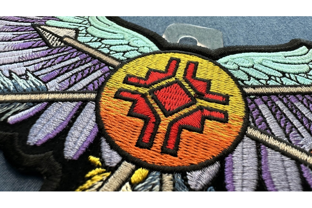 Feathers and Wings Patch, Large Ladies Back Patches for Jackets by ...