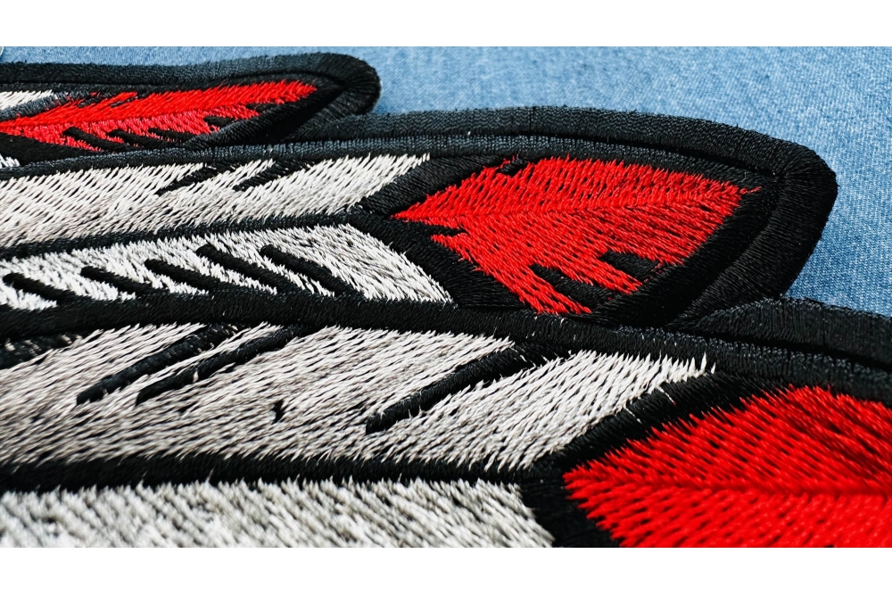Indian Chief Patch, Large Indian Patches by Ivamis Patches