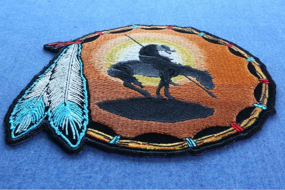 End of Trail Patch for Jackets by Ivamis Patches