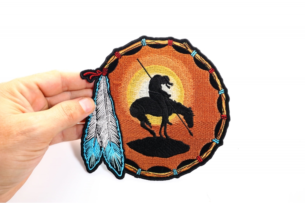 End of Trail Patch for Jackets by Ivamis Patches