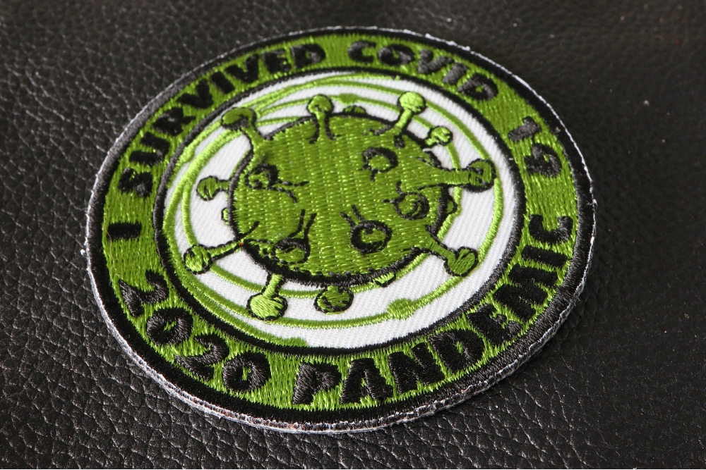 I survived covid 19 Iron on Corona Virus Patch by Ivamis Patches