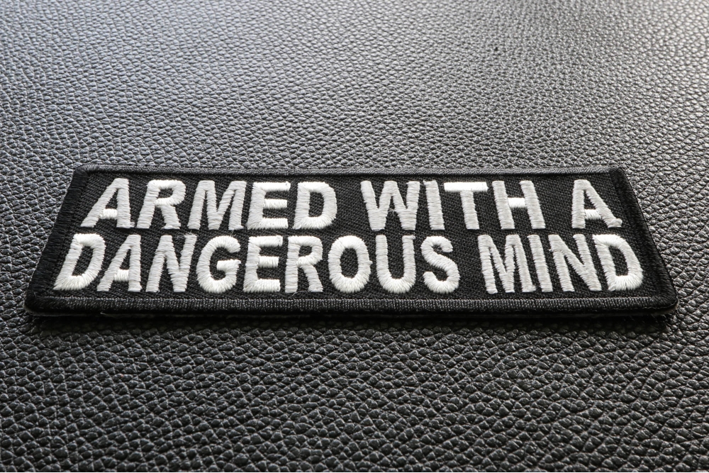 Armed With A Dangerous Mind Patch by Ivamis Patches