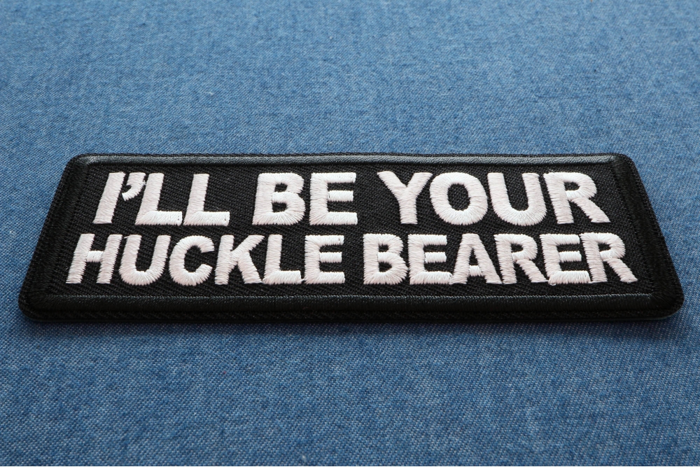 I'll be Your Huckle Bearer Iron on Patch by Ivamis Patches