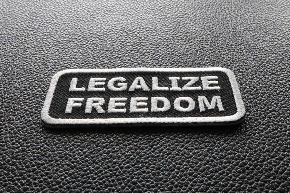 Legalize Freedom Patch | Embroidered Patches by Ivamis Patches