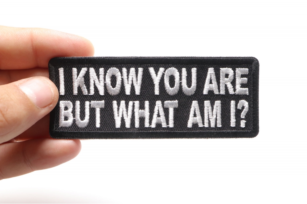 I Know You are But What Am I Patch by Ivamis Patches