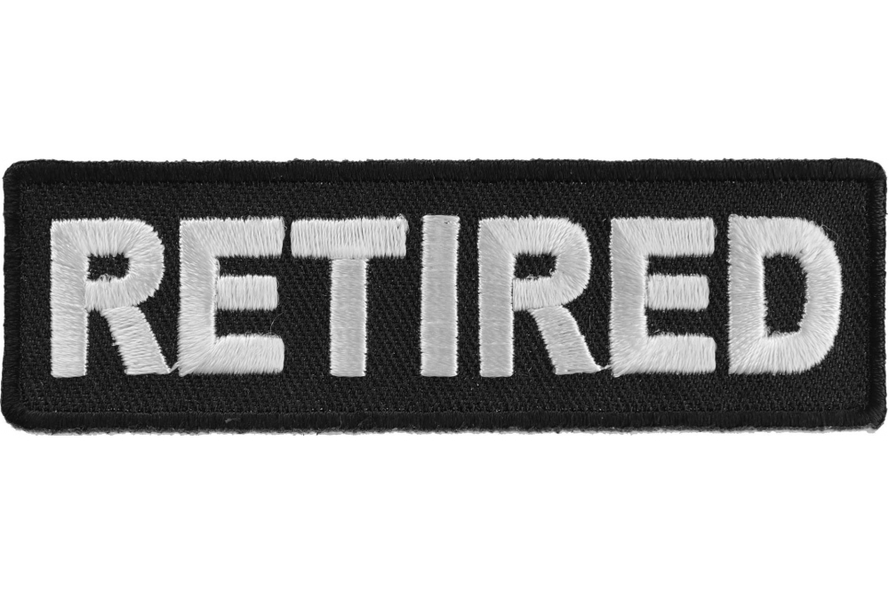 Retired Patch | US Military Veteran Patches by Ivamis Patches