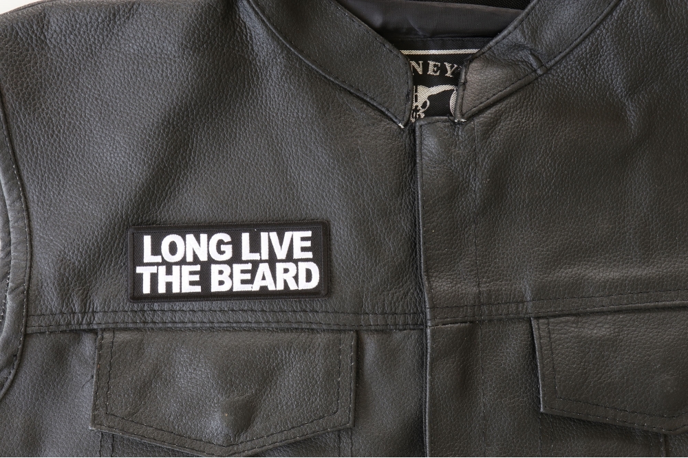 Long Live the Beard Patch by Ivamis Patches