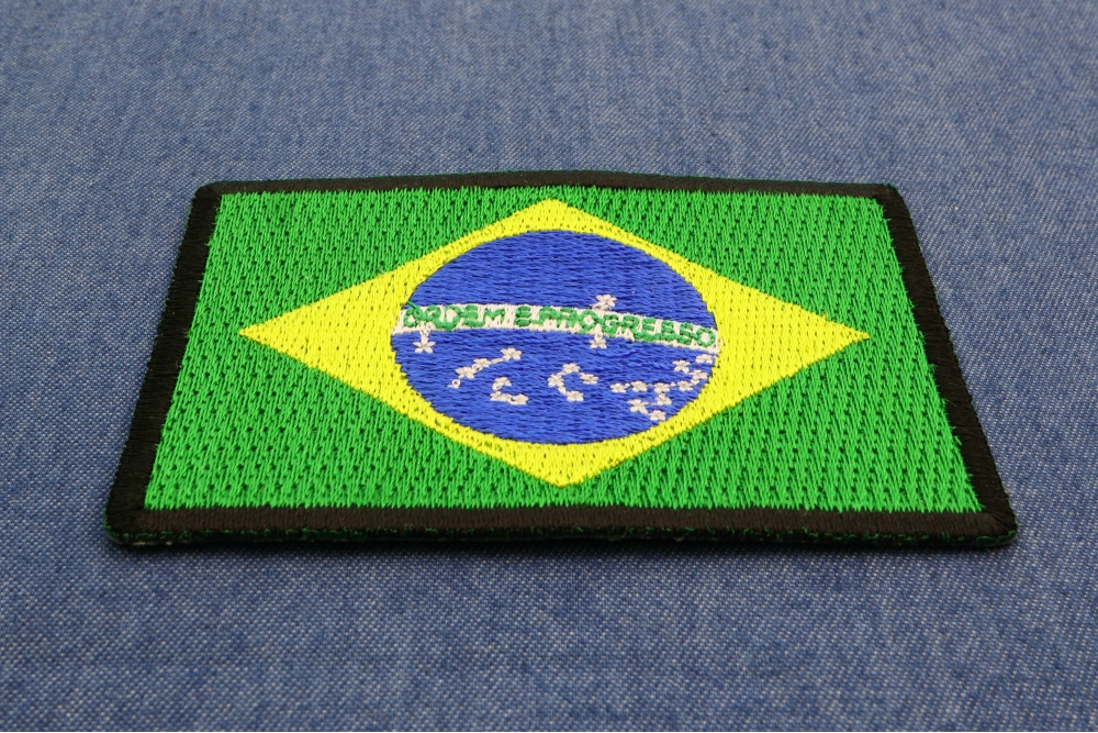 Brazil Flag Patch by Ivamis Patches