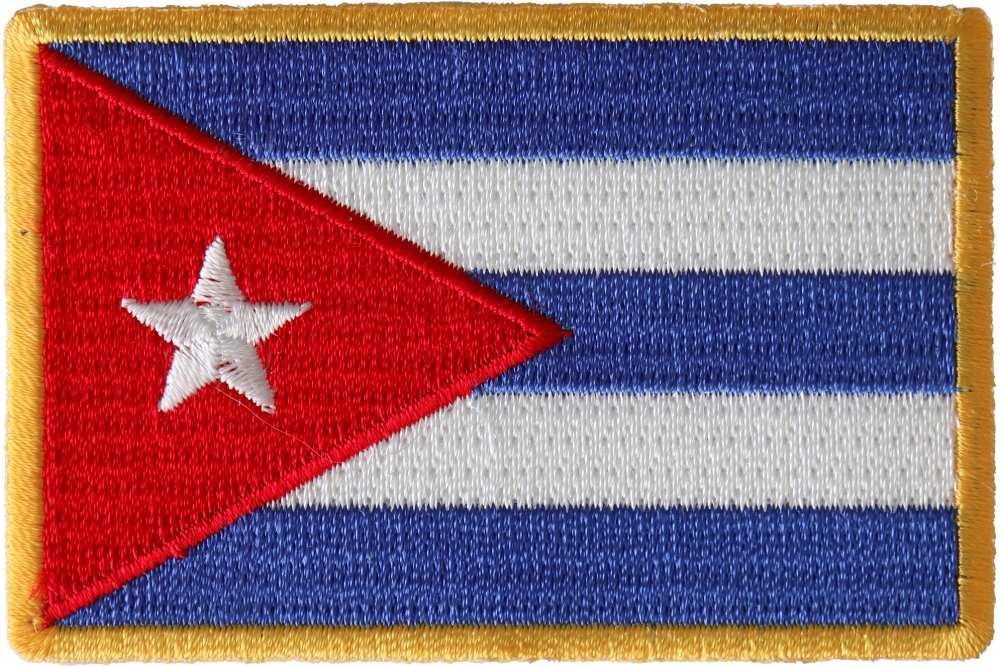 Cuba Flag Patch by Ivamis Patches