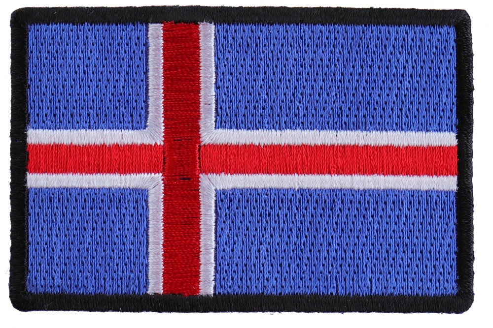 Iceland Flag Patch