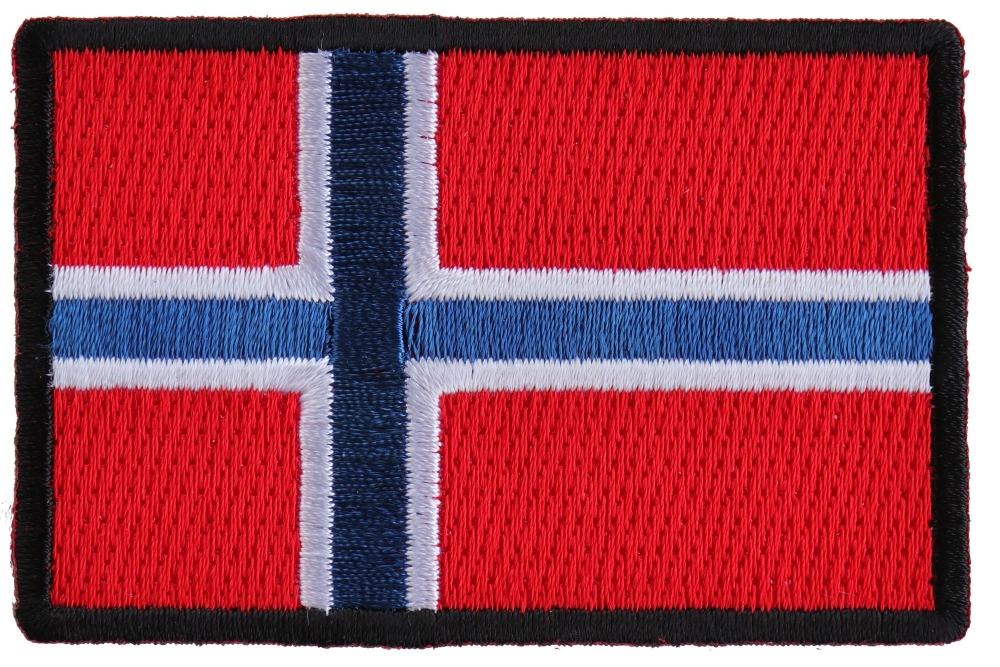 Norway Flag Patch by Ivamis Patches