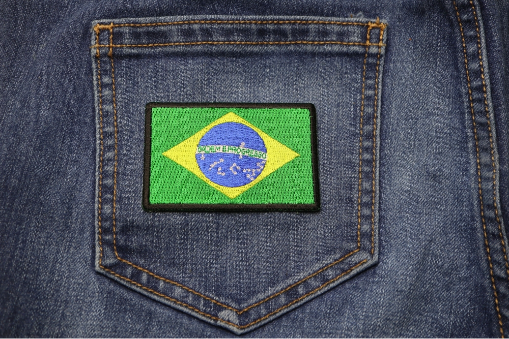 Brazil Flag Patch by Ivamis Patches