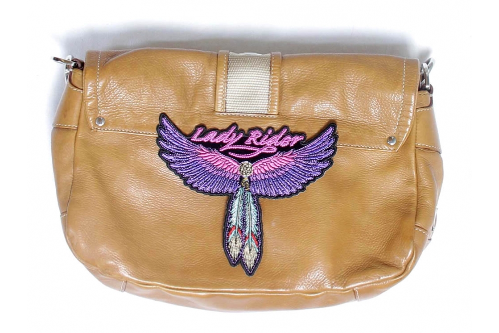 Lady Rider Patch - Sew on Biker Jackets by Ivamis Patches