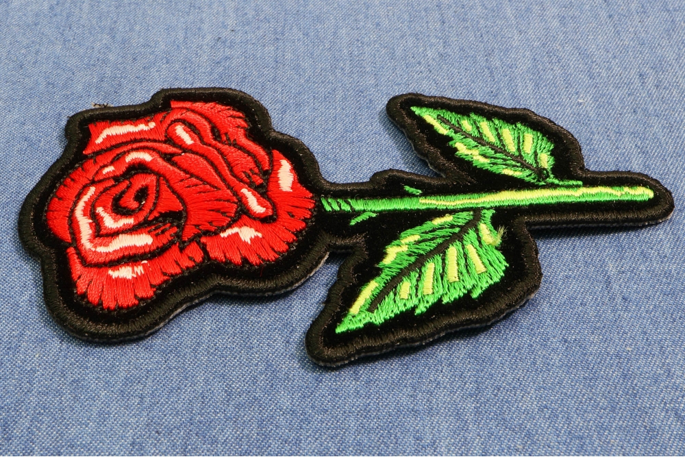 Red Rose Patch by Ivamis Patches
