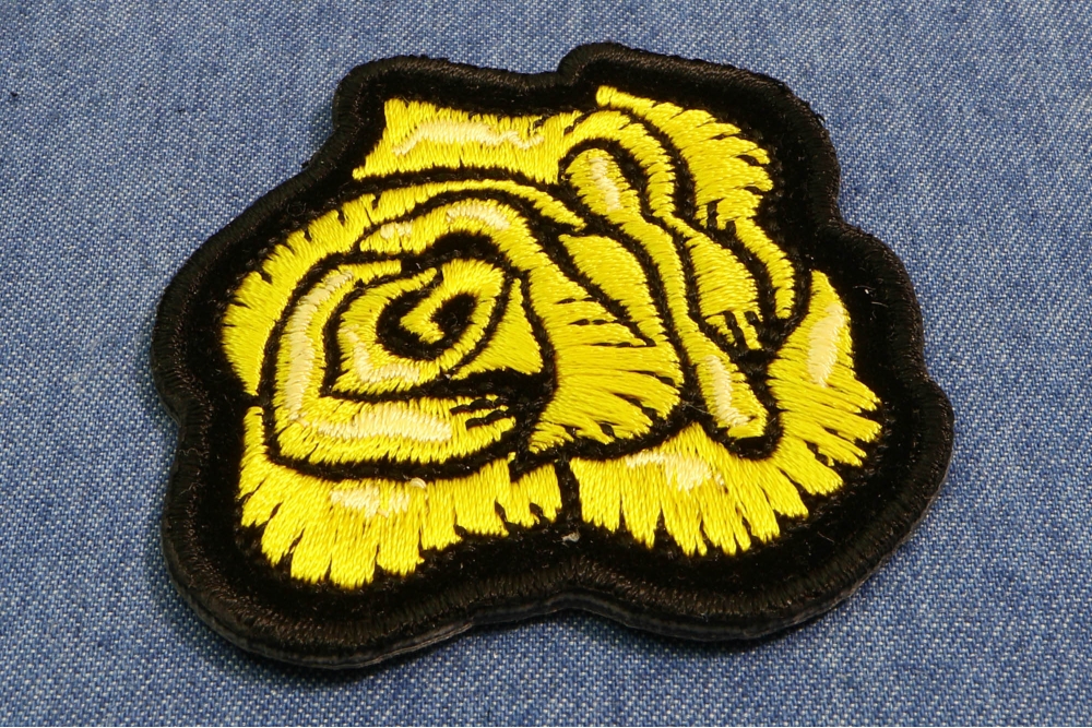 Yellow Rose Patch by Ivamis Patches