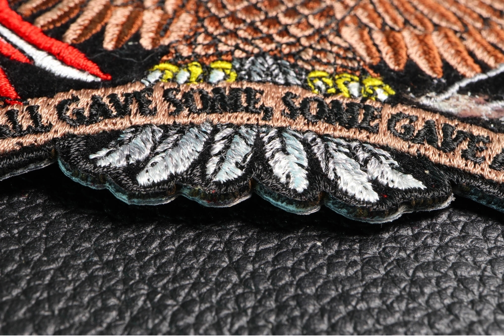 All Gave Some and Some Gave All POW MIA Eagle Patch by Ivamis Patches