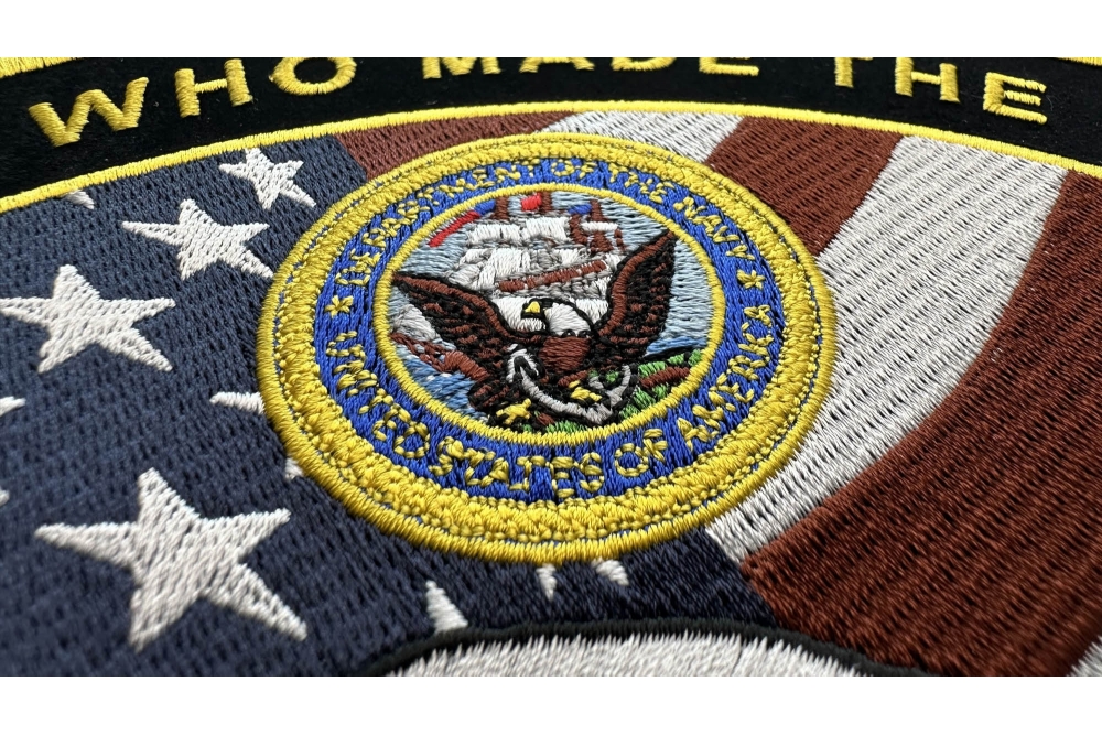 Never Forget Patch In Memory of Fallen Heroes, Large Patriotic Patches ...