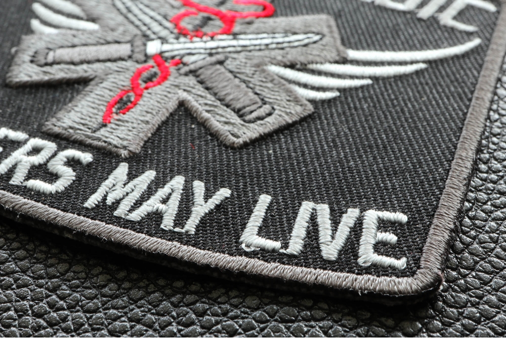 Combat Medic Patch So Others May Live | Embroidered Patches by Ivamis Patches