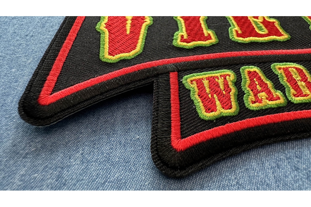 Vietnam War Veteran Patch, Large Rocker Patches by Ivamis Patches