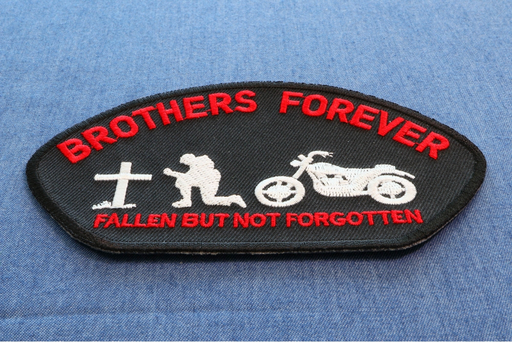 Brothers Forever Biker Cap Patch | US Military Veteran Patches by ...