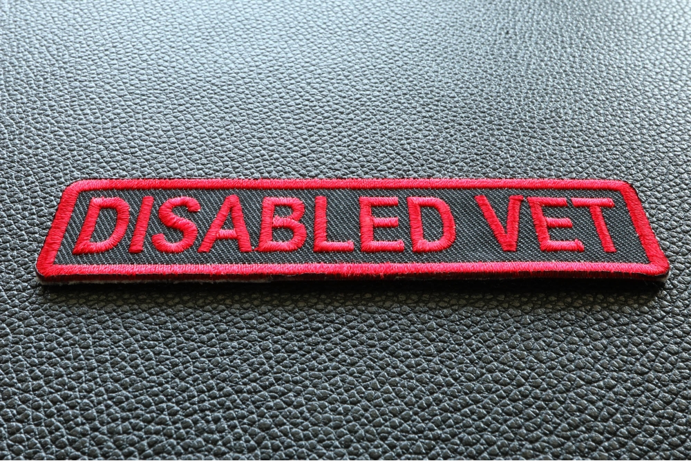Disabled Vet Patch | US Military Veteran Patches by Ivamis Patches