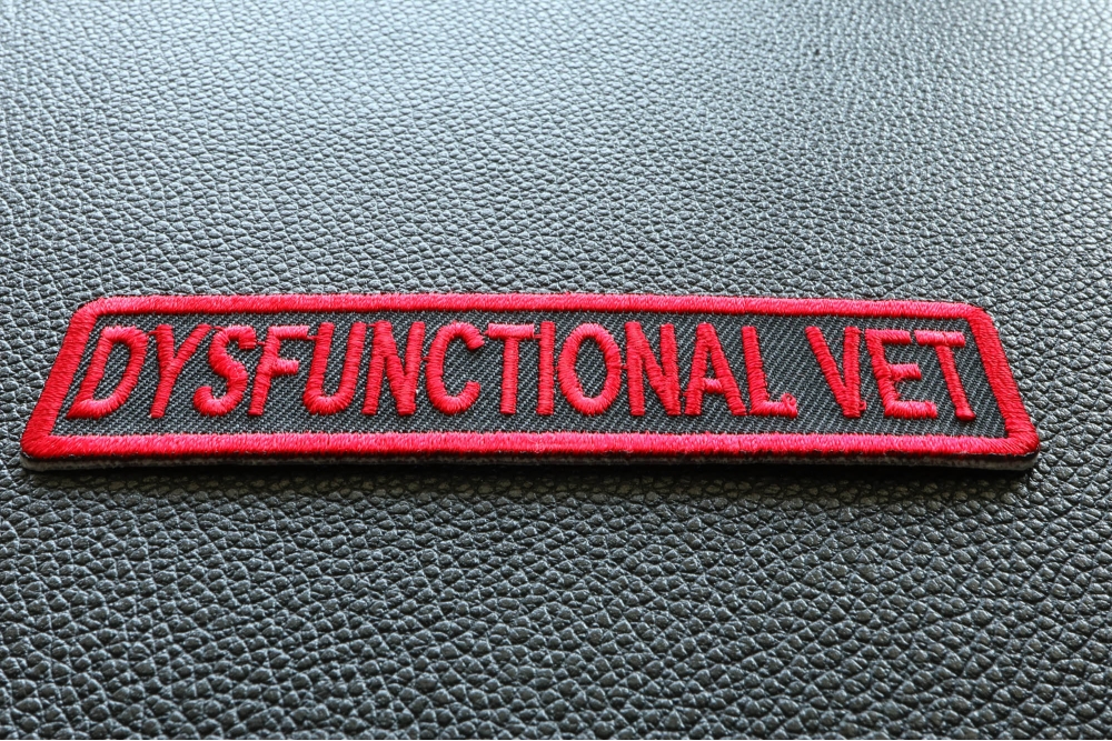 Dysfunctional Vet Patch | US Military Veteran Patches by Ivamis Patches