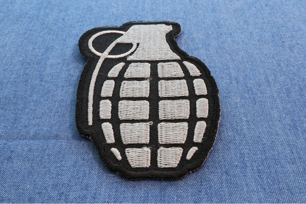 Grenade Patch | US Military Vietnam Veteran Patches by Ivamis Patches