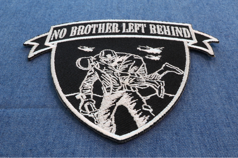No Brother Left Behind Soldier Carrying Soldier Patch by Ivamis Patches