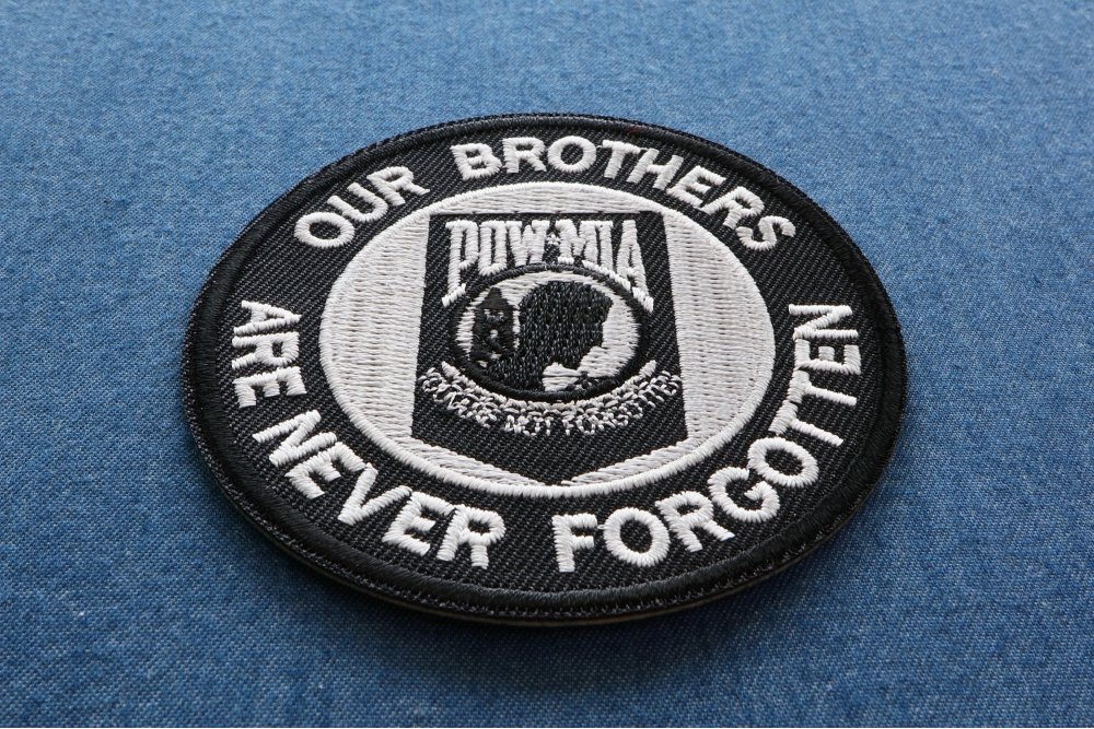 Our Brothers Are Never Forgotten Patch Small | US Military Veteran ...