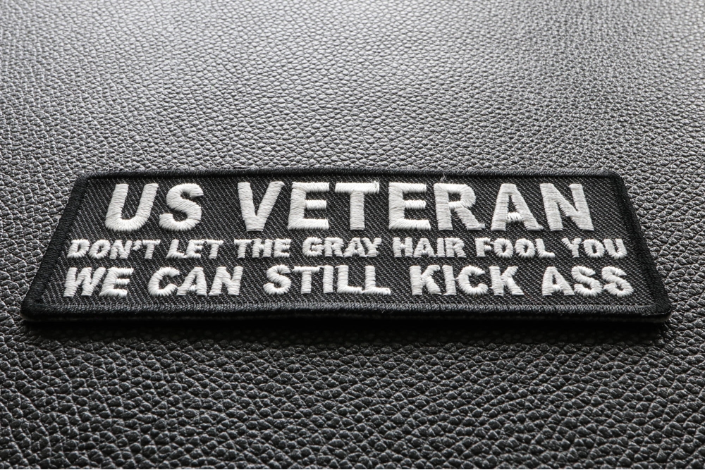 US VETERAN We Can Still Kick Ass Patch | US Military Veteran Patches by ...
