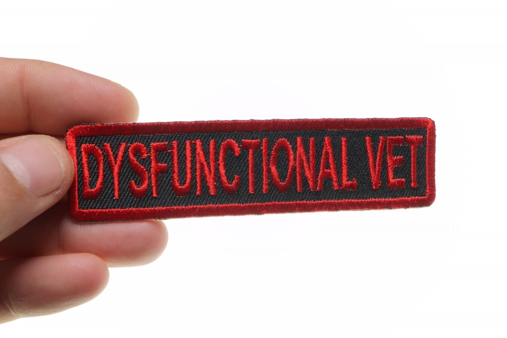 Dysfunctional Vet Patch | US Military Veteran Patches by Ivamis Patches
